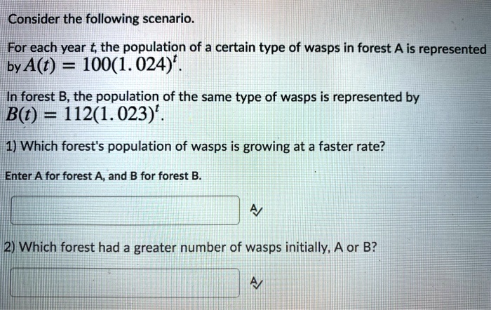 SOLVED: Consider the following scenario For each year t the population ...