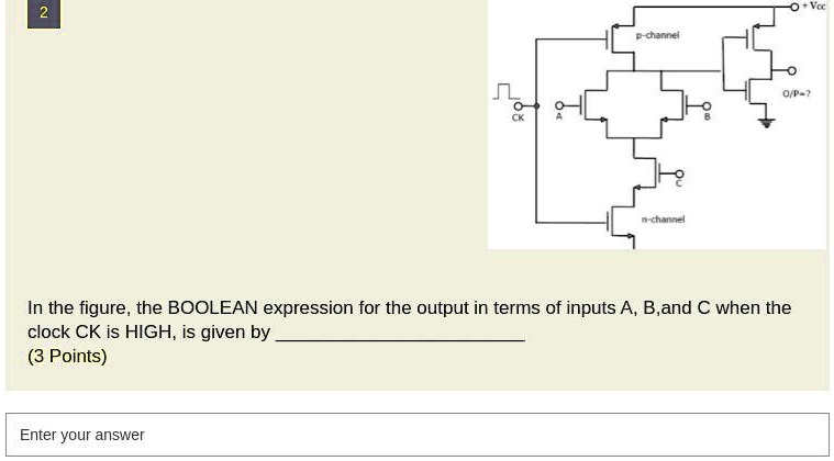 Get Answer In The Figure The Boolean Expression For The Output In Terms Of Inputs A Band C 6013