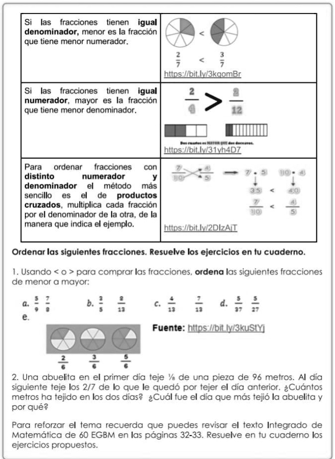 SOLVED: help ayuda con todo eso las fracciones tienen igual denominador ...