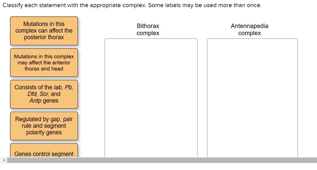 SOLVED: Classify each statement with the appropriate complex: Some ...