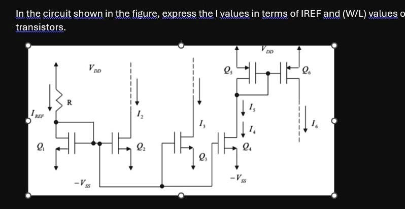 SOLVED: In the circuit shown in the figure, express the I values in ...