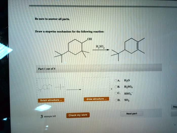 SOLVED: Answer please. Be sure to answer all parts. Draw a stepwise mechanism for the following ...