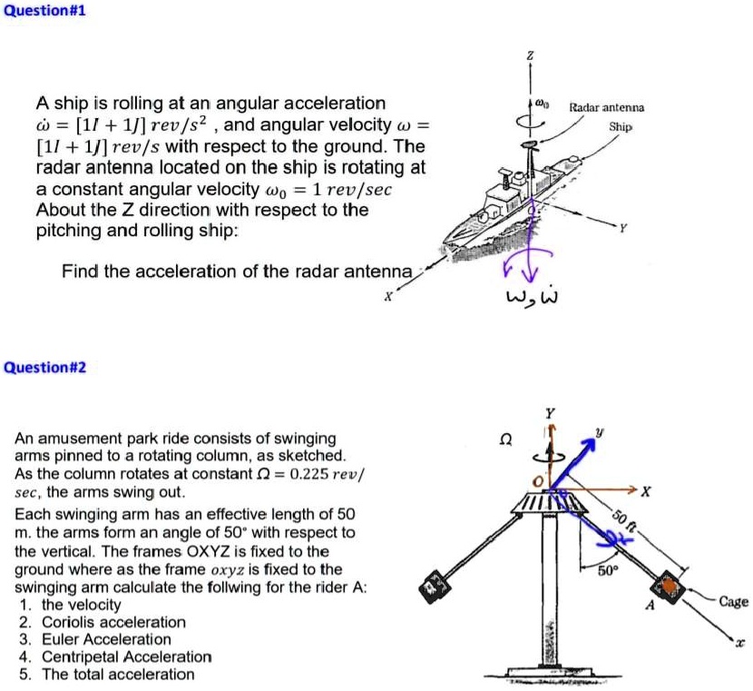 SOLVED: Text: Anyone can solve this problem Question#1 A ship is ...