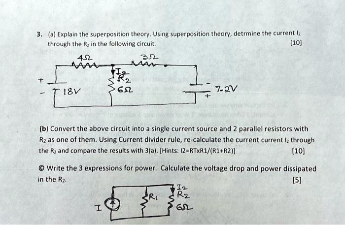 SOLVED: I need Question 3 with correct steps and answers please!!! 3.aExplain the superposition ...