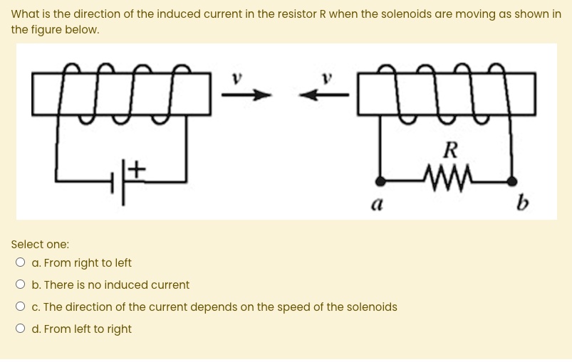 VIDEO solution: What is the direction of the induced current in the ...