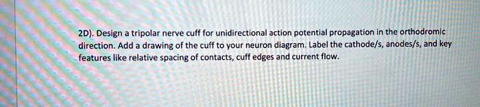 2d design tripolar nerve cuff for unidirectional action potential ...