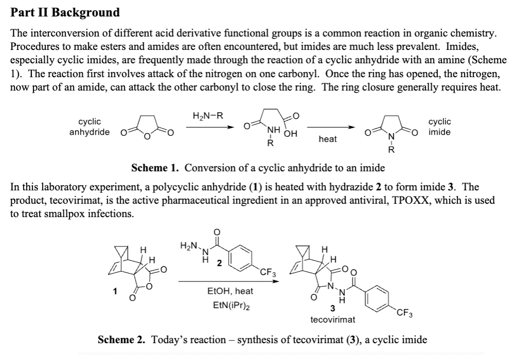 Part II Background The interconversion of different acid derivative ...