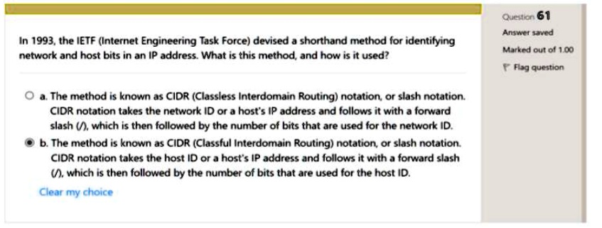 In 1993, the IETF (Internet Engineering Task Force) devised a shorthand ...