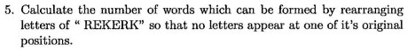SOLVED: Calculate the number of words which can be formed by ...