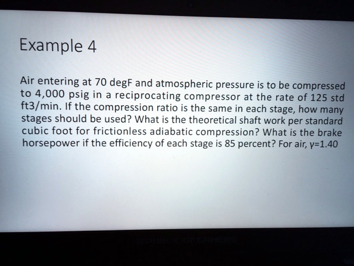 example 4 air entering at 70 degf and atmospheric pressure is to be ...