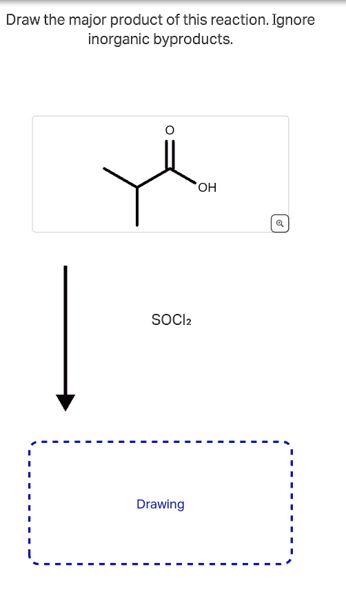 Draw the major product of this reaction. Ignore inorganic byproducts ...