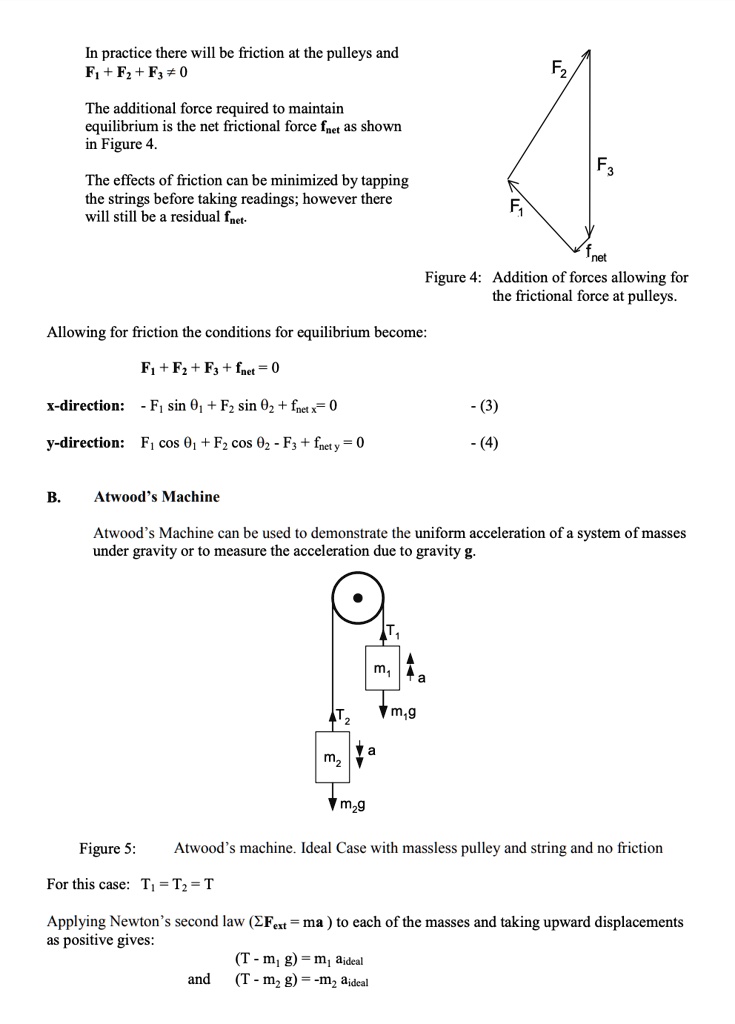 VIDEO solution: In practice, there will be friction at the pulleys and ...