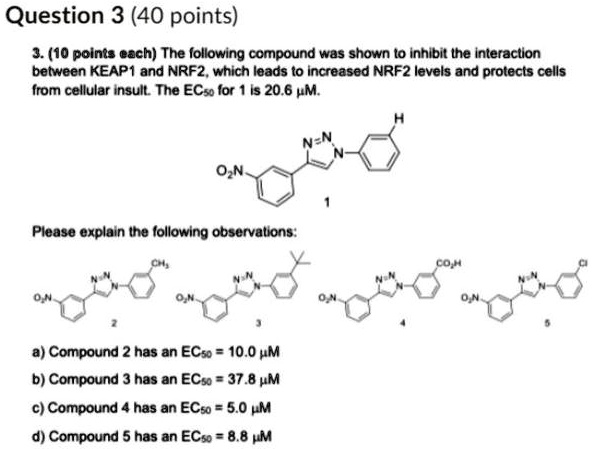 SOLVED:Question 3 (40 points) 3. (10 points eech) The following ...