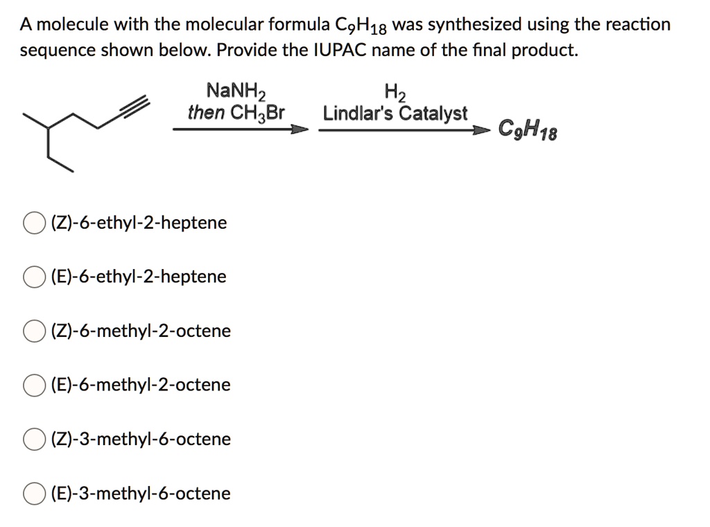a molecule with the molecular formula cph18 was synthesized using the ...
