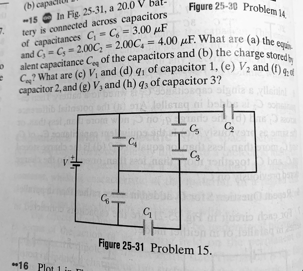b capacitor 25 31 a 200 v bal figure 25 30 problem goi in fig ...