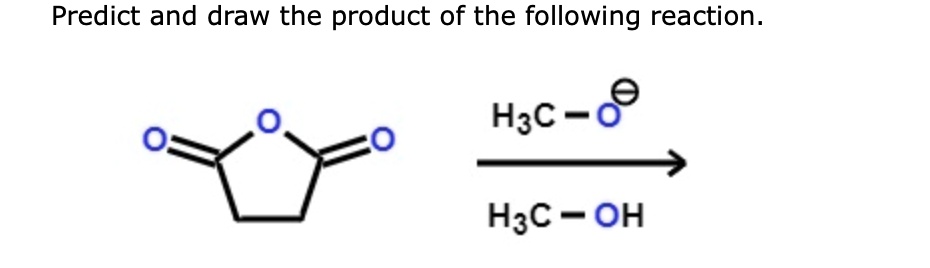 SOLVED: Predict and draw the product of the following reaction. HaC HaC ...