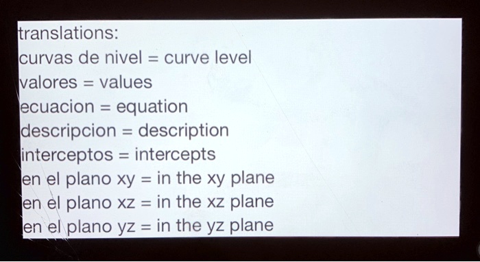 translations icurvas de nivel curve level valores values lecuacion ...