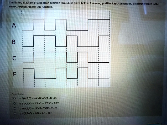 SOLVED: I know the 0 and 1 the diagram, but how does that get me to the answer? The timing ...