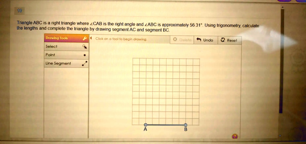 triangle abc is a right triangle where cab is the right angle and zabc ...