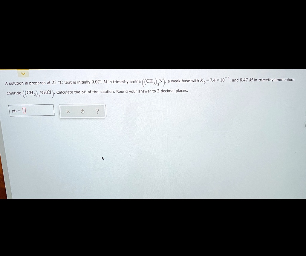 A solution is prepared at 25 °C that is initially 0.071 M in ...
