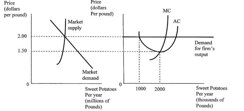 SOLVED: The graph above shows the market demand and supply curves for ...