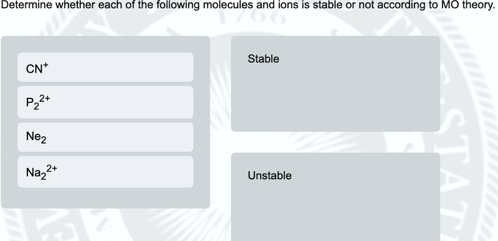 SOLVED: Determine whether each of the following molecules and ions is ...