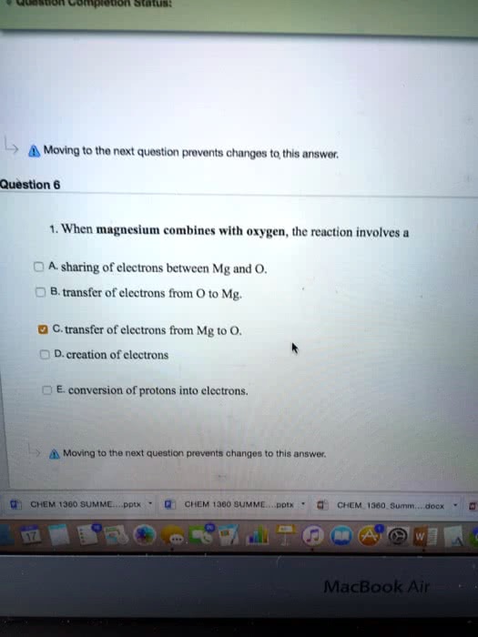 SOLVED: ' It has more than one answer When magnesium combines with ...