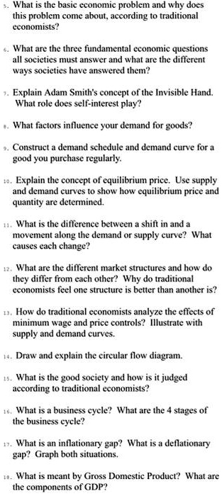 what is the basic economic problem and why does this problem come about ...