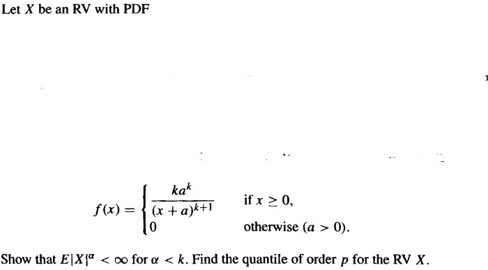 SOLVED: 1.Explain each step of the test. 2. E|X|^alpha