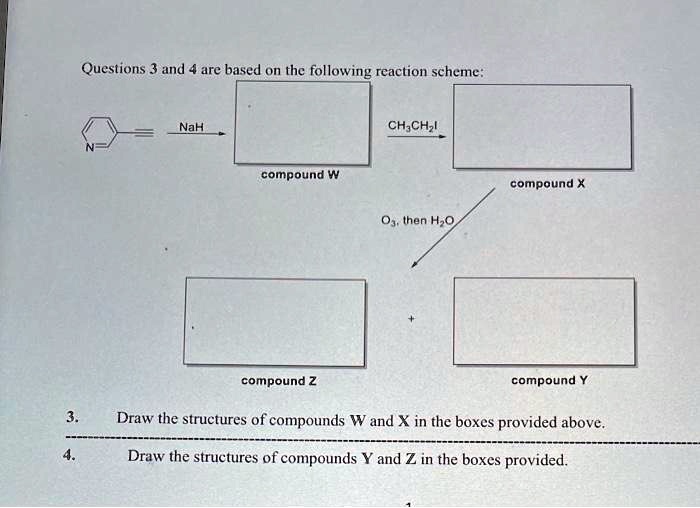 SOLVED: Texts: Questions 3 and 4 are based on the following reaction ...