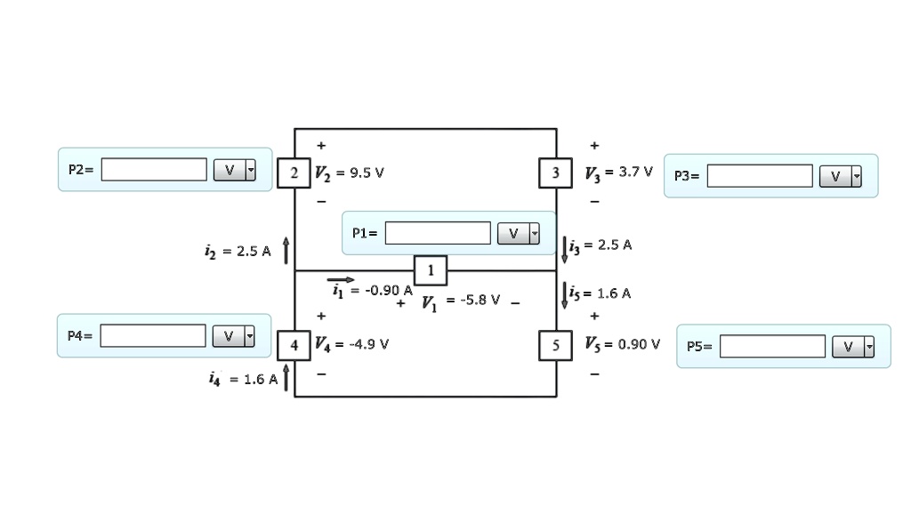 Consider the circuit below. Confirm that the power balances by ...