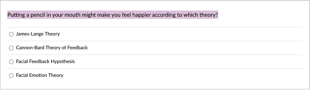 Putting a pencil in your mouth might make you feel happier according to ...