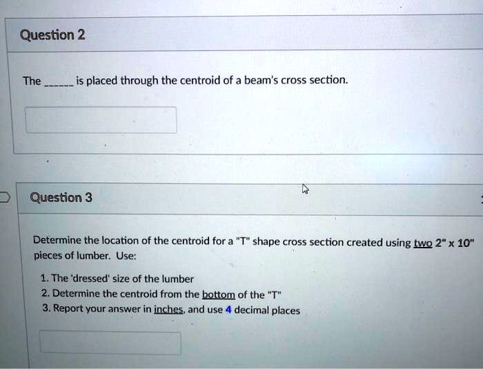 SOLVED: please answer both parts Question2 The- is placed through the ...
