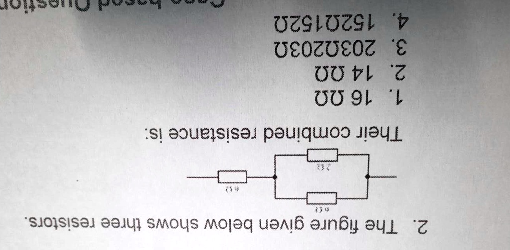 VIDEO solution: The figure given below shows three resistors. Their ...