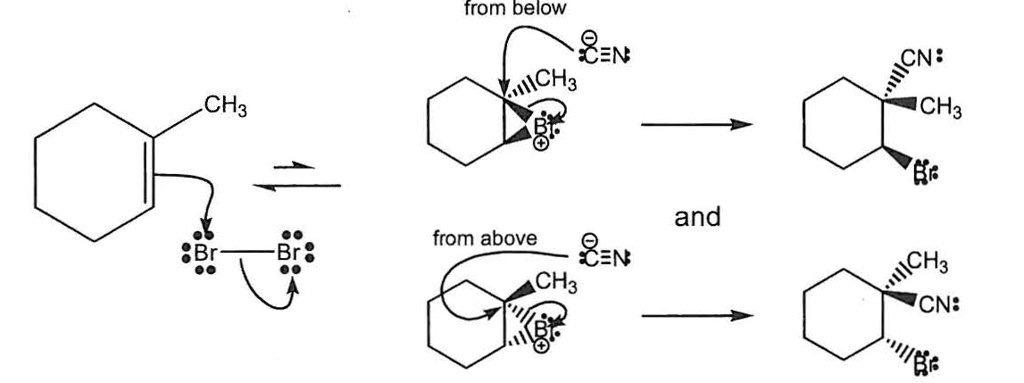 SOLVED: From below 8zn ACH3 SN: CH3 G6 and from above 8n CH3 CH3 CN ...
