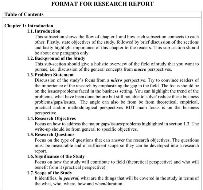SOLVED: Effects of Covid-19 on Business FORMAT FOR RESEARCH REPORT ...