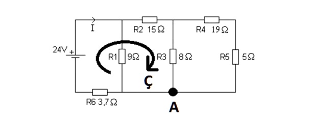 SOLVED: For the circuit given in the figure below: a) Calculate the ...