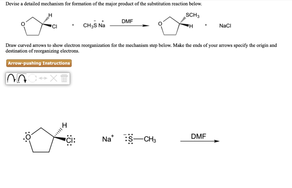 SOLVED: Devise detailed mechanism for formation of the major product of ...
