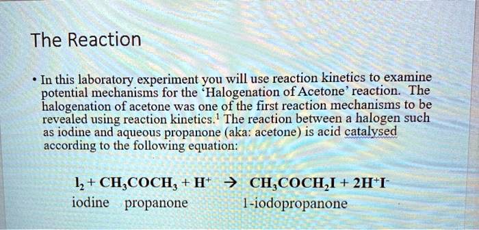 the reaction in this laboratory experiment you will use reaction ...
