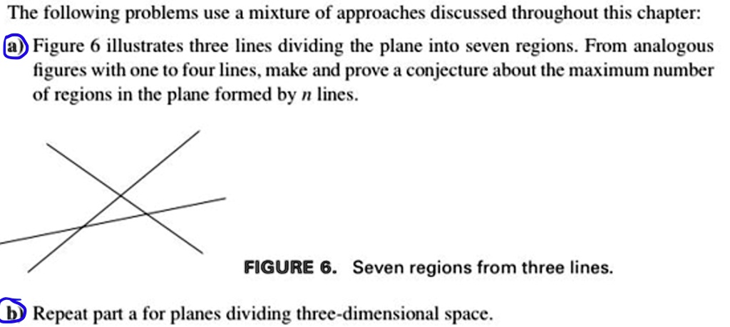 SOLVED: The following problems use a mixture of approaches discussed ...