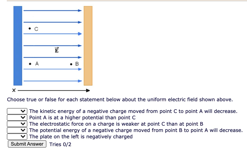 SOLVED: Choose true or false for each statement below about the uniform ...