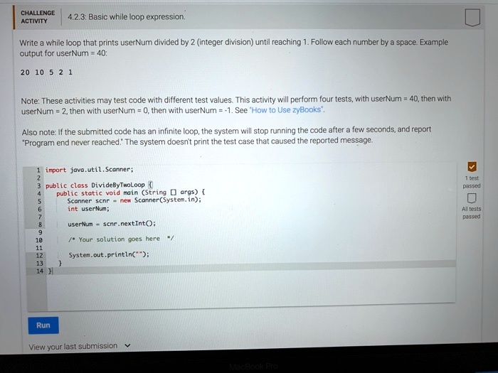 CHALLENGE ACTIVITY 4.2.3: Basic while loop expression Write a while ...