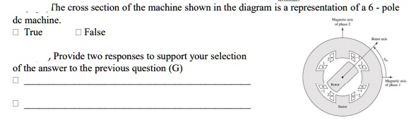 The cross section of the machine shown in the diagram is a ...