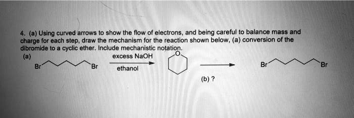 SOLVED: Using curved arrows t0 show the flow of electrons , and being careful to balance mass ...