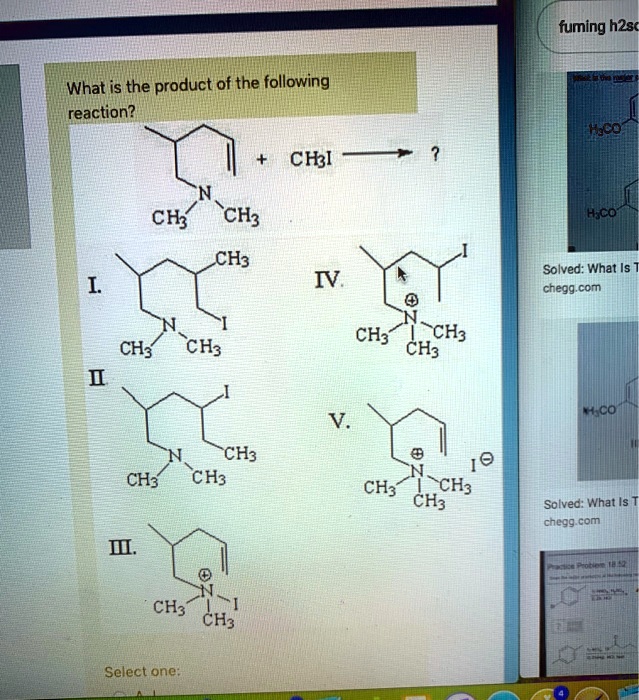SOLVED: Text: fuming H2SO4 What is the product of the following reaction? HCOOH CH3OH CH3CH2OH ...