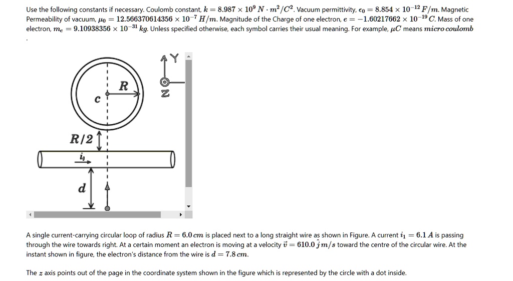 SOLVED: a) Compute the magnitude of the magnetic field at the center c ...