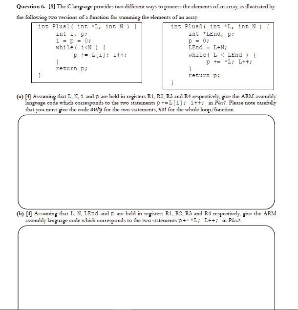 Solved The C Language Provides Two Different Ways To Process The Elements Of An Array As 3187