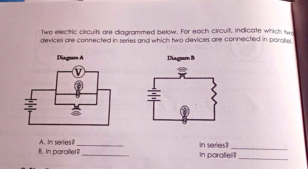 VIDEO solution: 'answer it correct plsss Two electric circuits are diagrammed below. For each ...