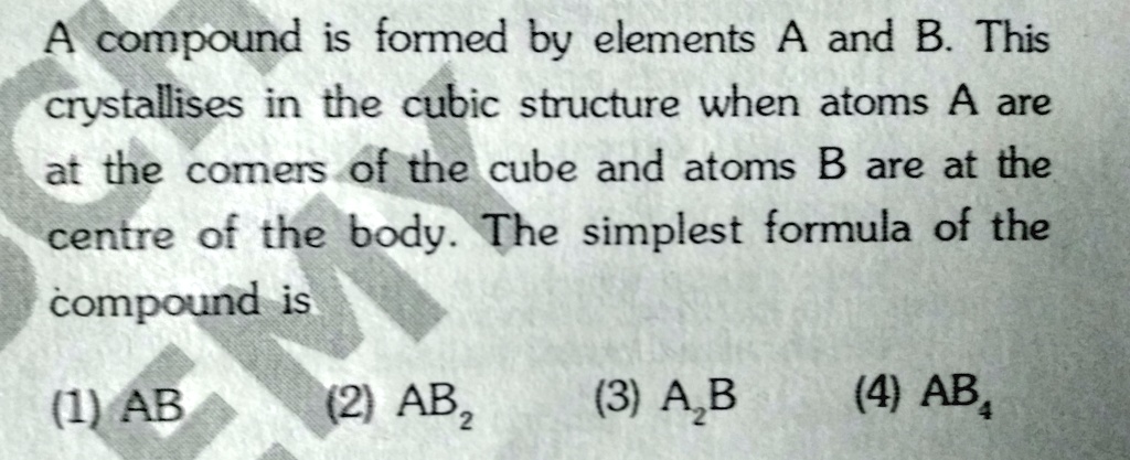 SOLVED: 'please answer fast with explaination...... A compound is ...