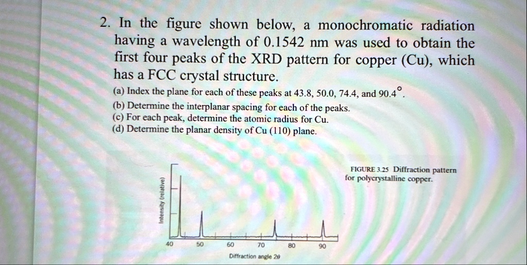 [GET ANSWER] 2 in the figure shown below a monochromatic radiation ...
